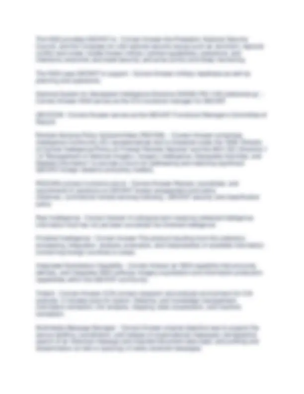 Geospatial Intelligence (GEOINT) Exam Questions and Answers | Exams ...