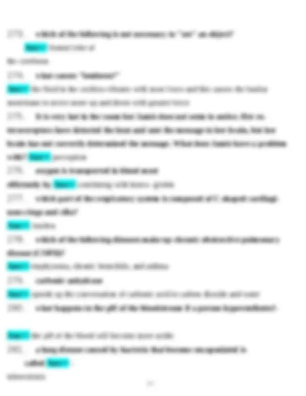Biology 101 Final Exam Test Bank Questions and Answers | Exams Biology ...