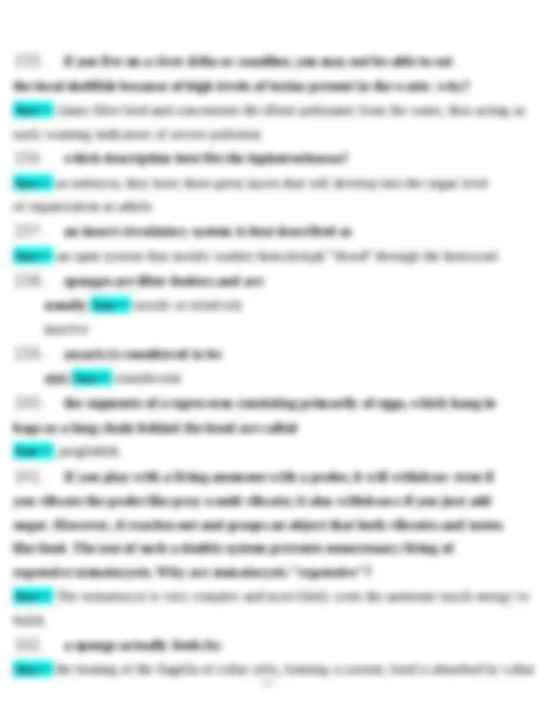 Biology 101 Final Exam Test Bank Questions and Answers | Exams Biology ...