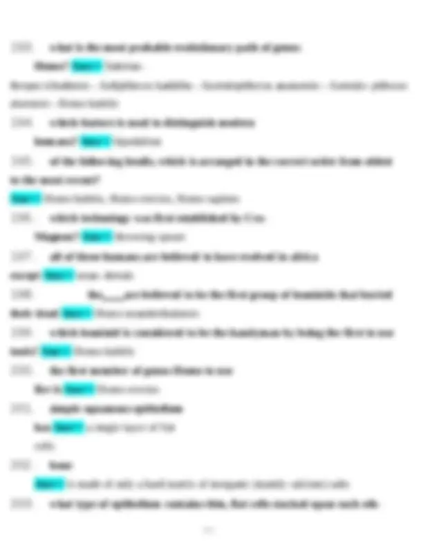 Biology 101 Final Exam Test Bank Questions and Answers | Exams Biology ...