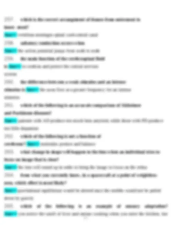 Biology 101 Final Exam Test Bank Questions and Answers | Exams Biology ...