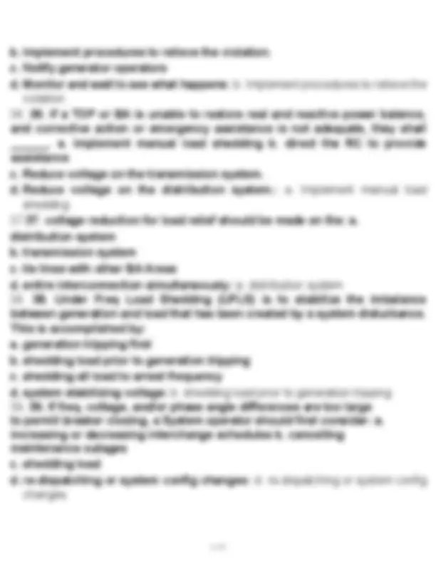 NERC CERTIFICATION EXAM TEST BANK | CONTAINS 4 DIFFERENT ALREADY TESTED ...