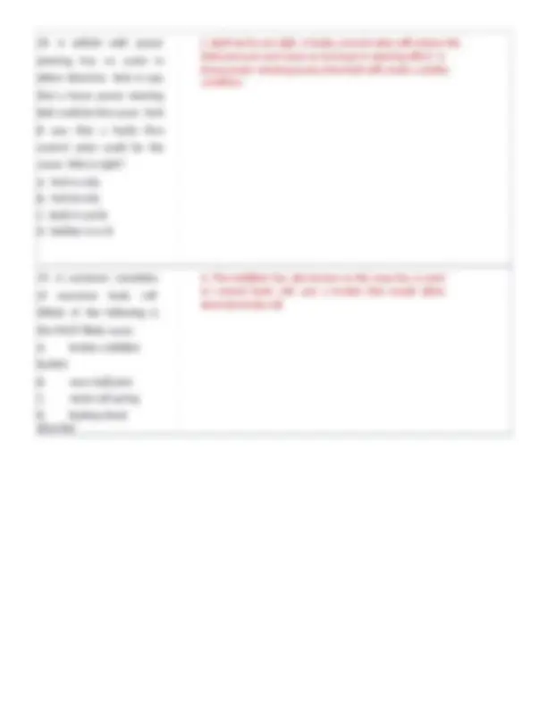 ASE A4 Practice Test: Automotive Mechanics | Exams Mechanics | Docsity