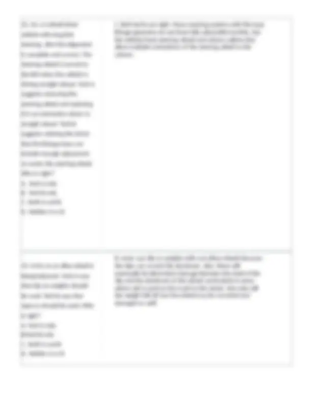ASE A4 Practice Test: Automotive Mechanics | Exams Mechanics | Docsity