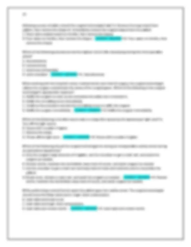 NCCT Surgical Tech Exam 2025: Practice Questions and Answers | Exams ...