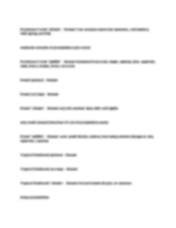 Biomes Exam 1 Questions and Answers: A Study Guide for Ecology | Exams ...