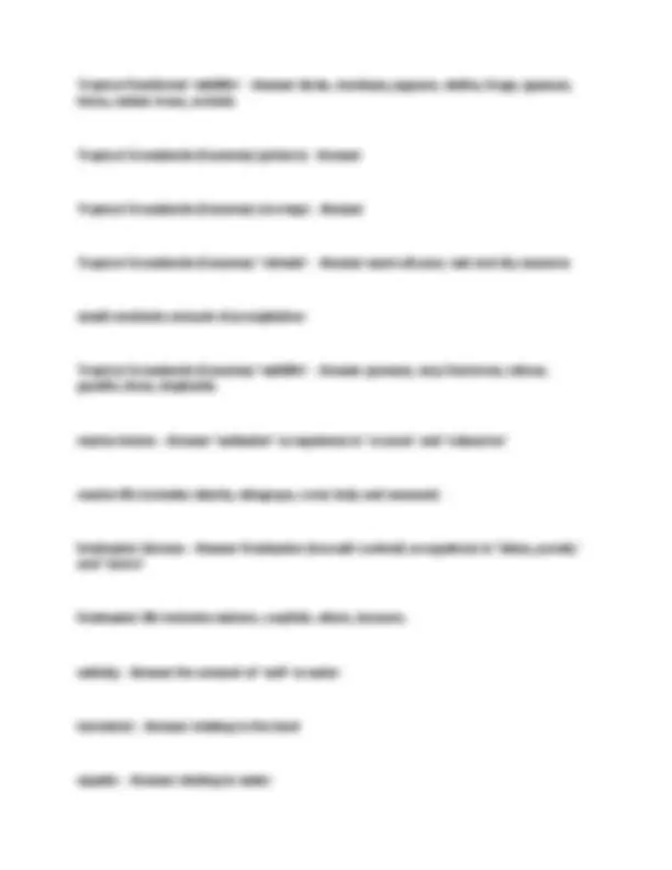 Biomes Exam 1 Questions and Answers: A Study Guide for Ecology | Exams ...