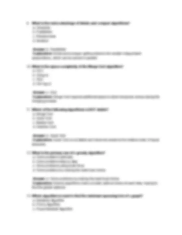 Comprehensive Computer Science Mock Test: 100 Detailed Questions and ...