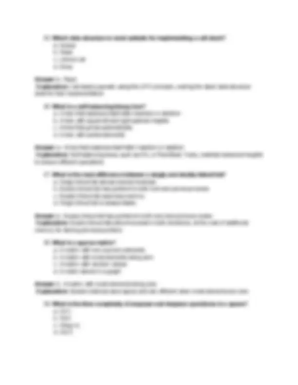 Comprehensive Computer Science Mock Test: 100 Detailed Questions and ...