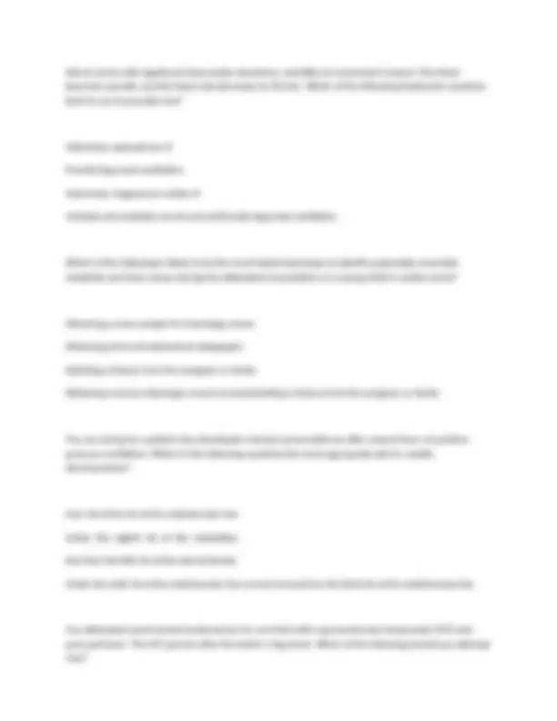 Pediatric Advanced Life Support (PALS) Practice Questions and Answers ...