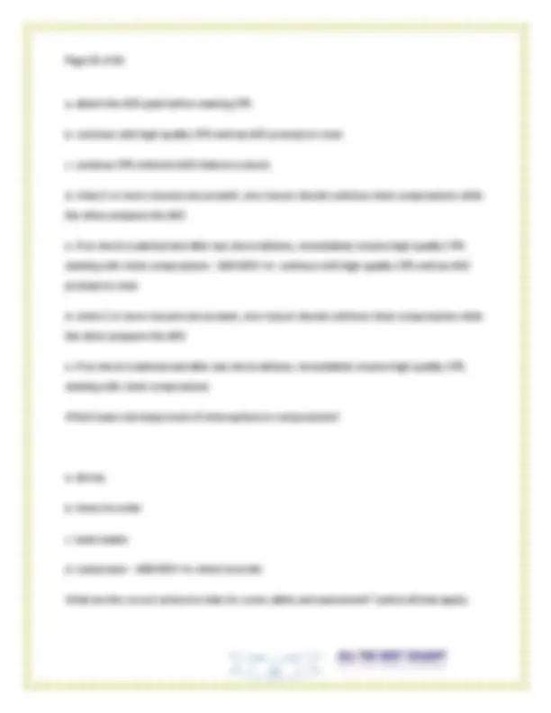 HEARTCODE BLS EXAM (AHA) 200 QUESTIONS & ANSWERS 2024-2025 | Exams ...