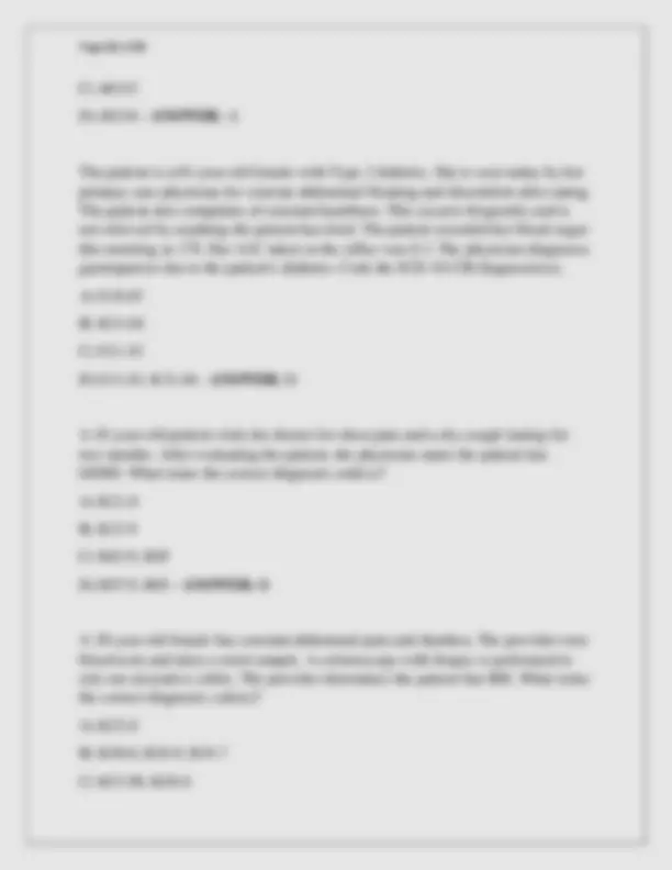 AAPC CPC Chapter 11 Exam: ICD-10-CM and CPT® Coding Practice Questions ...