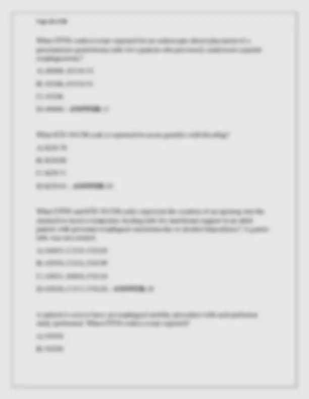 AAPC CPC Chapter 11 Exam: ICD-10-CM and CPT® Coding Practice Questions ...