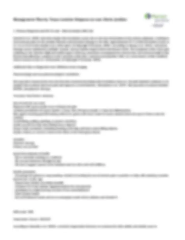 iHuman; Gloria Jenkins - Complete Case | Assignments Nursing | Docsity