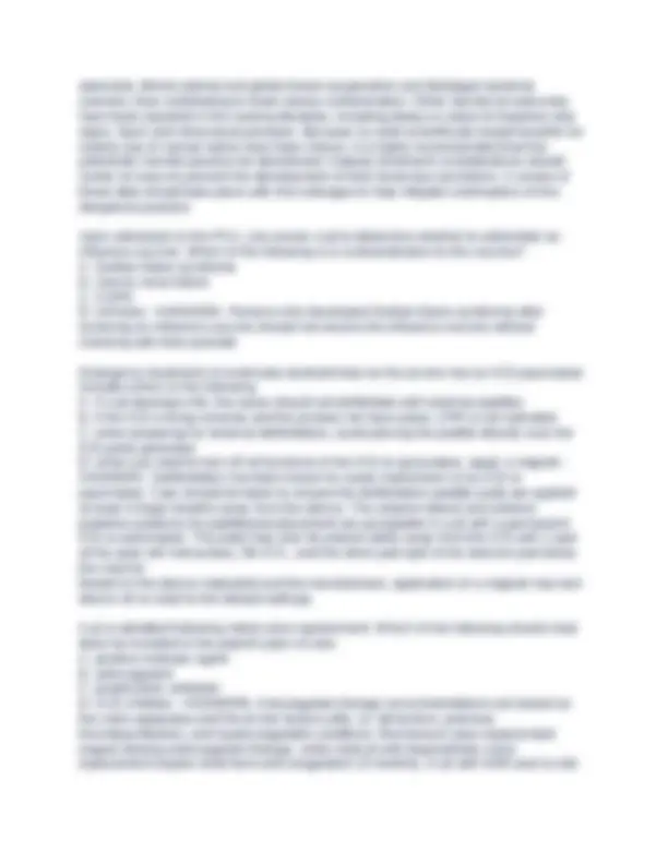 AACN PCCN questions & Answers | Exams Nursing | Docsity