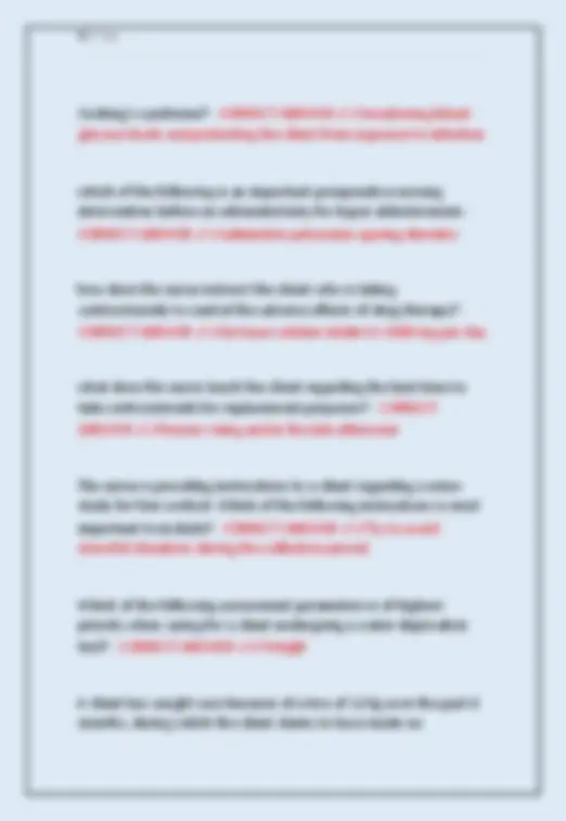 Endocrine System and Renal System: Multiple Choice Questions and ...