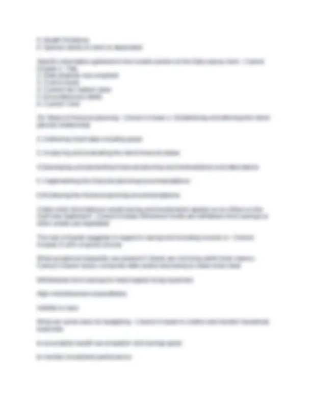 Certified Financial Planner Exam Module 1: Questions and Answers ...