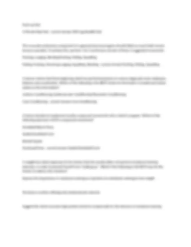 NFPT Exam Practice Test: Questions and Answers | Exams Nursing | Docsity