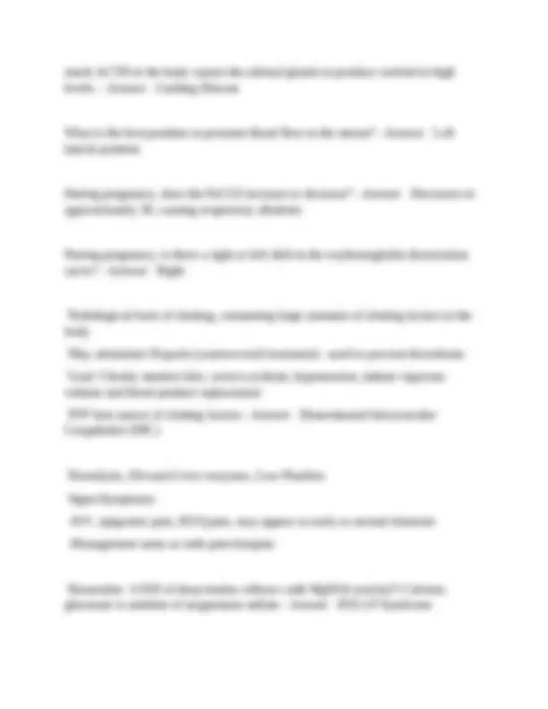 CPAN Study Guide with Correct Answers: Pharmacology, Anesthesia, and ...