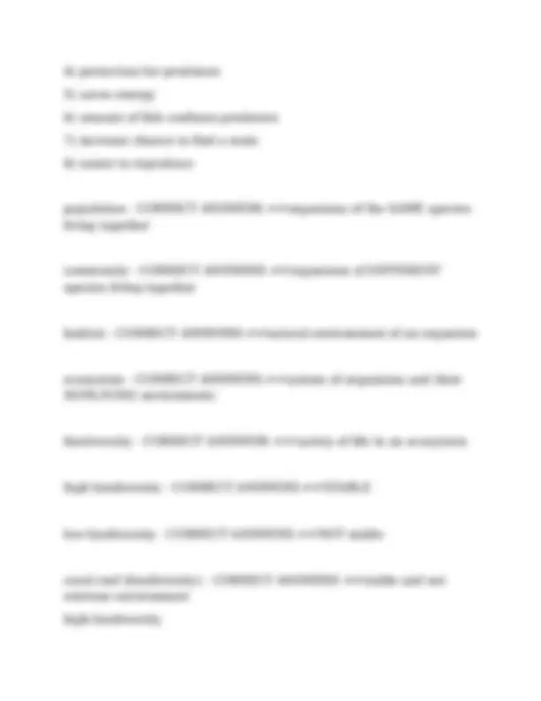 AICE Marine AS Level Exam Study Guide: Trophic Levels, Ecosystems, and ...