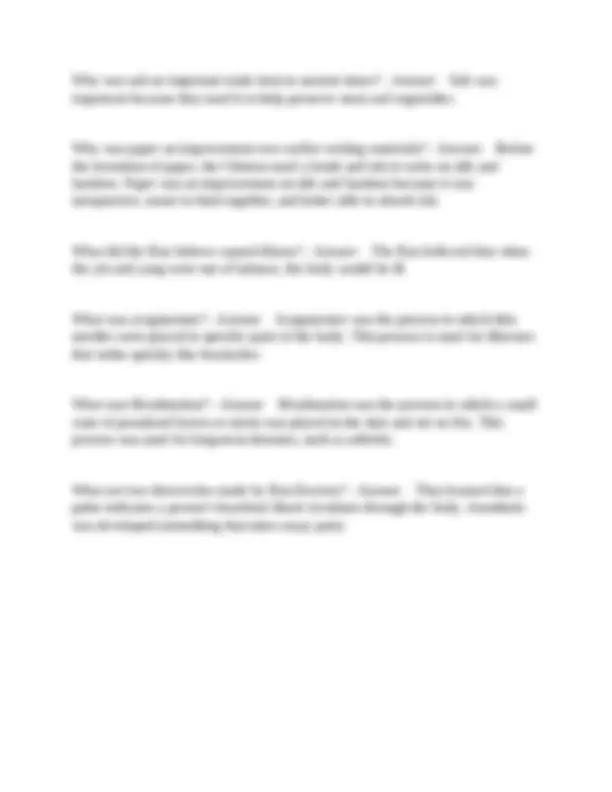 Han Dynasty: Questions and Answers for History Students | Exams ...