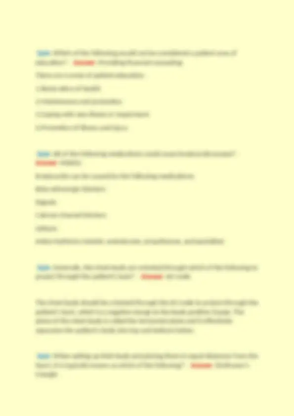 CCI CRAT Exam Practice Test 2: ECG Questions and Answers | Exams Public ...