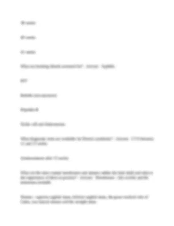 Midwifery Anatomy and Physiology: Year 1 Questions and Answers | Exams ...