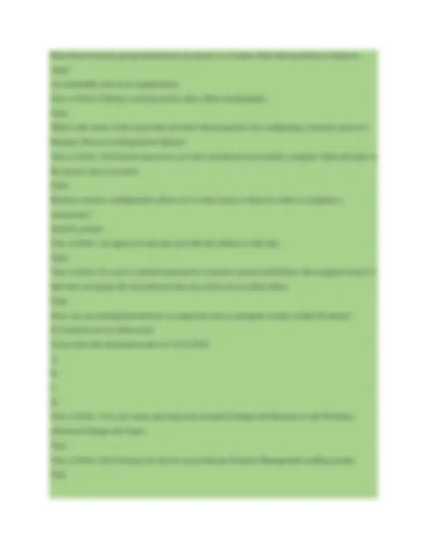 Workday HCM Core Exams With Answers Focus On Your Success | Exams Business Administration | Docsity