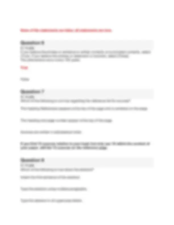 APA Style Quiz: A Comprehensive Guide to APA Formatting and Citation ...