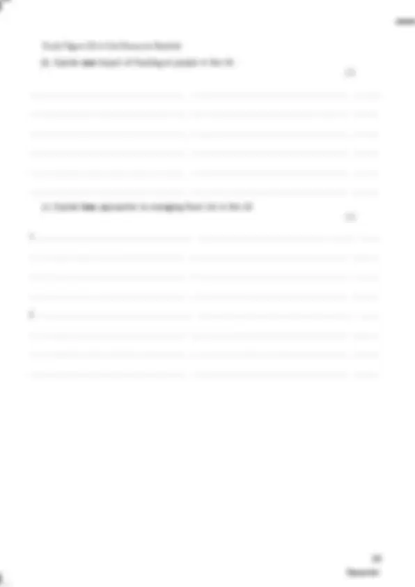 2024 Pearson Edexcel Level 1/Level 2 GCSE Geography A 1GA0/03 PAPER 3 ...