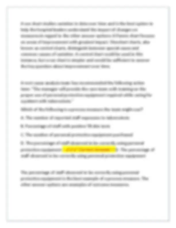 CPPS IHI Practice Exam: Patient Safety Questions & Answers | Quizzes ...