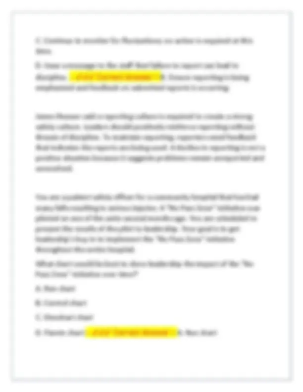 CPPS IHI Practice Exam: Patient Safety Questions & Answers | Quizzes ...