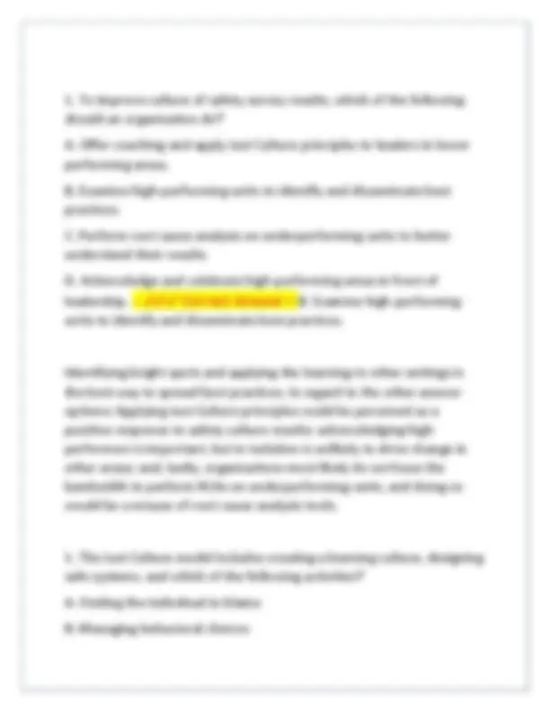 CPPS IHI Practice Exam: Patient Safety Questions & Answers | Quizzes ...