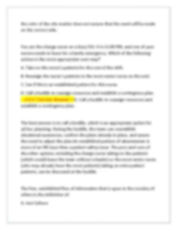 CPPS IHI Practice Exam: Patient Safety Questions & Answers | Quizzes ...