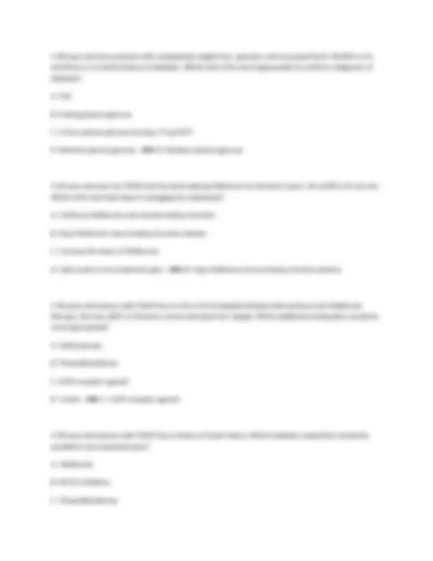 Diabetes Management: Multiple Choice Questions and Answers | Exams ...