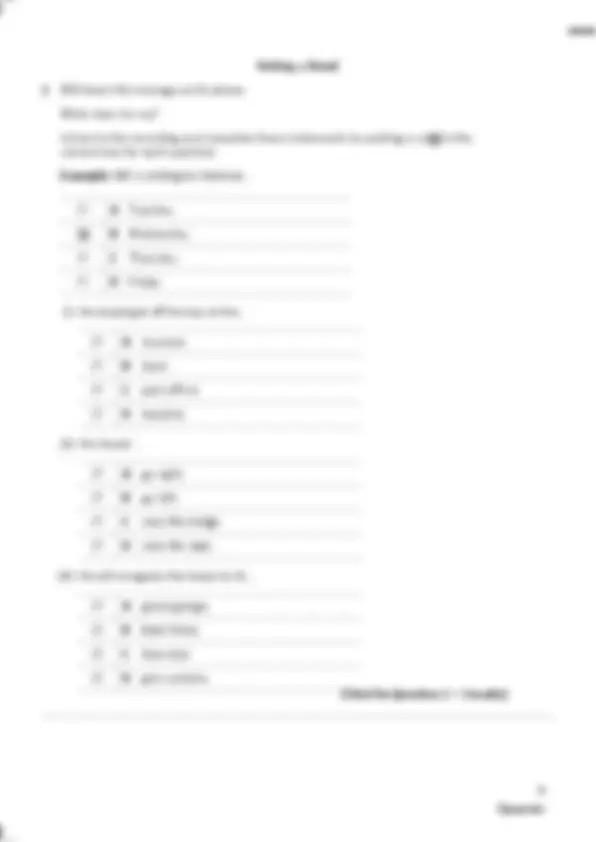 2024 Pearson Edexcel Level 1/Level 2 GCSE JAPANESE 1JA0/1F PAPER 1 ...