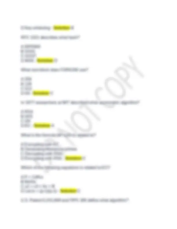 Cryptography Questions and Answers: A Comprehensive Guide | Exams Cryptography and System ...