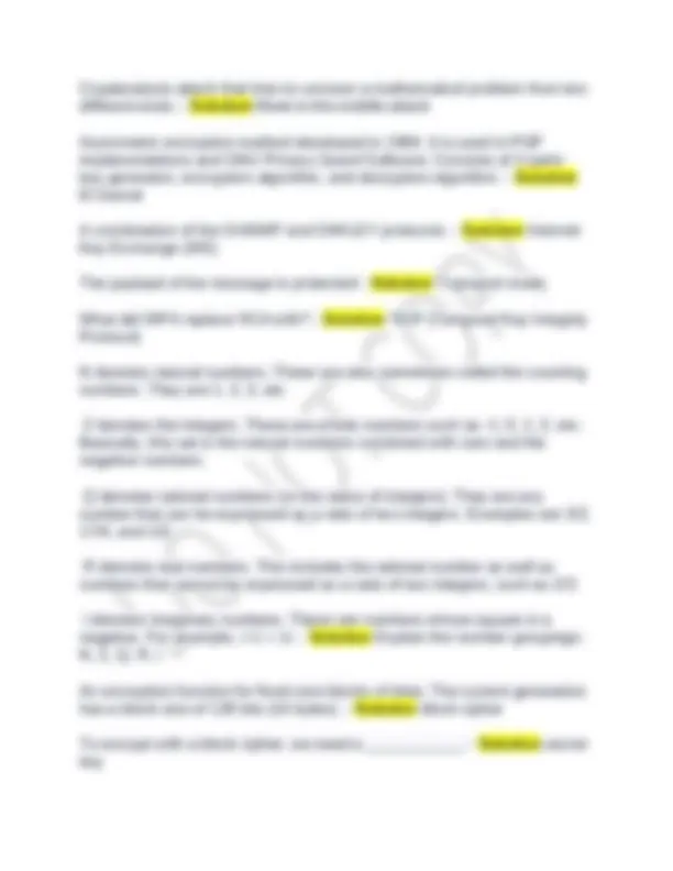 Cryptography Questions and Answers: A Comprehensive Guide | Exams ...