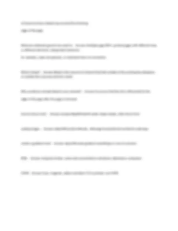 ACA EXAM Questions and Answers: Graphic Design Fundamentals | Exams ...