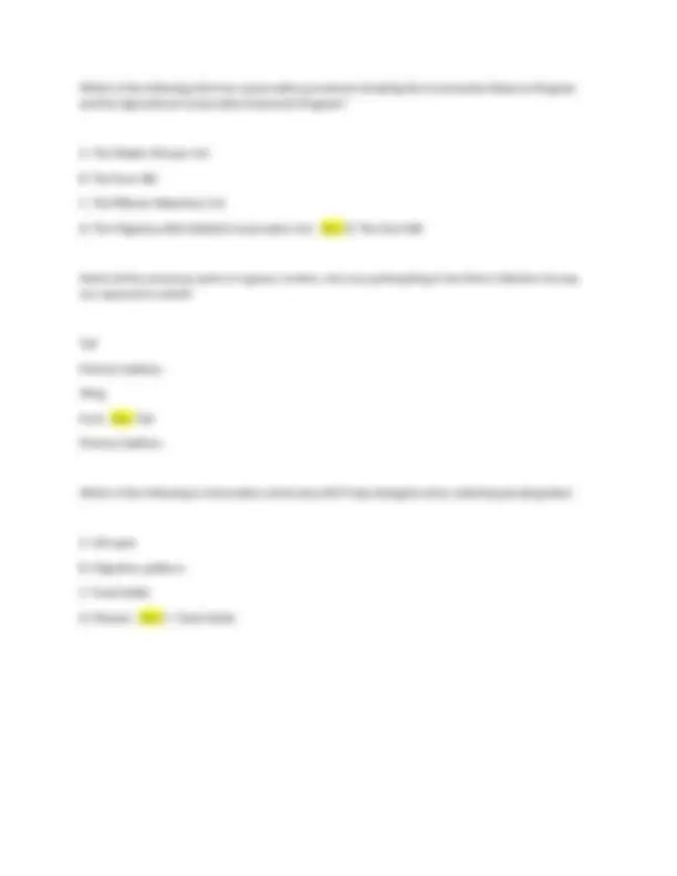 Waterfowl Conservation & Management - Final Assessment Exam Questions ...