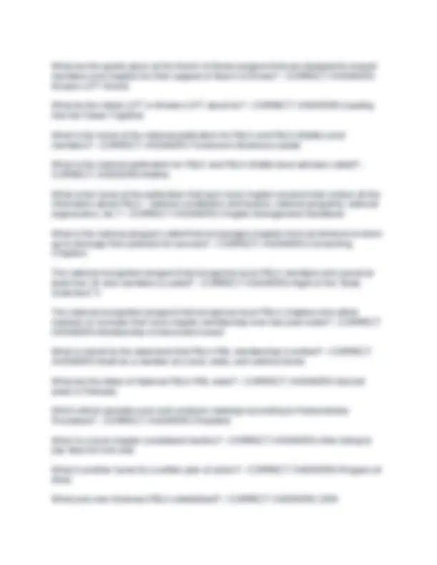 FBLA Study Guide Exam With Correct Questions And Answers 2024 | Exams ...