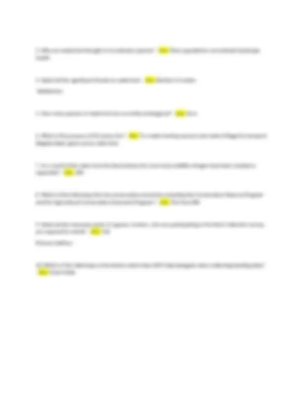 Waterfowl Conservation & Management Exam Questions and Solutions ...