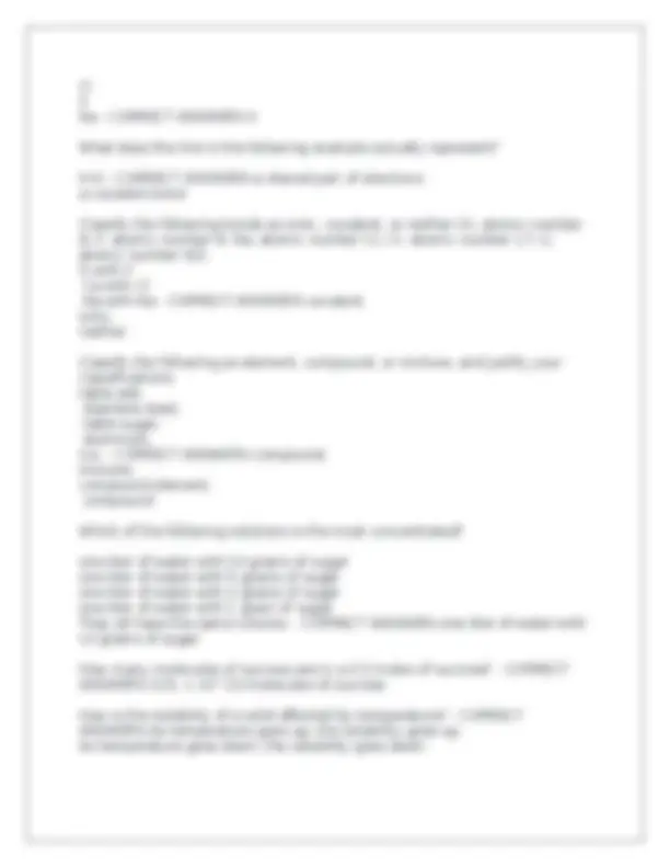 Physical Science Comprehensive Final Exam Questions and Answers | Exams ...