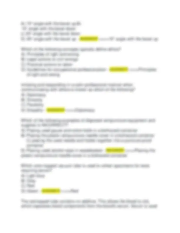 AMCA Medical Assistant Exam 2025: Practice Questions | Exams Nursing ...