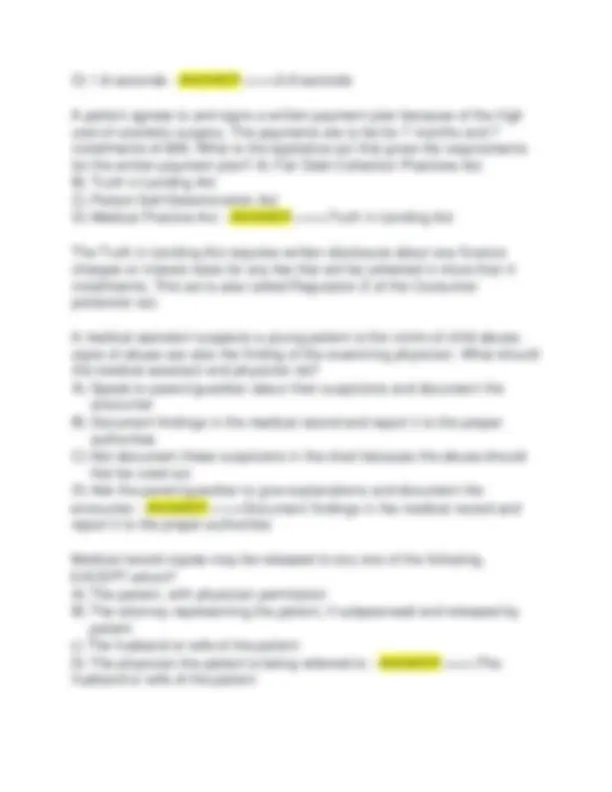 AMCA Medical Assistant Exam 2025: Practice Questions | Exams Nursing ...