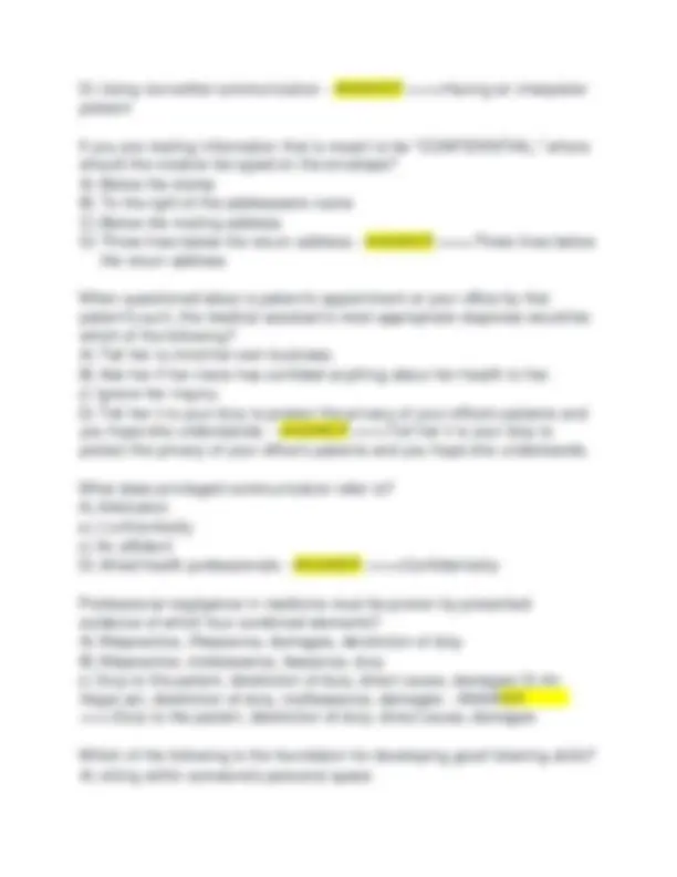 AMCA Medical Assistant Exam 2025: Practice Questions | Exams Nursing ...