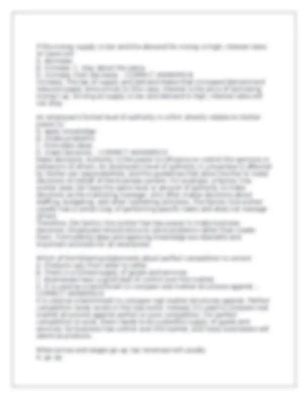 Hospitality and Tourism Exam 1: Multiple Choice Questions with Answers ...