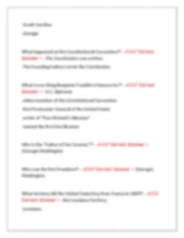 Florida Civic Literacy Exam (FCLE) Study Guide: Questions and Answers ...