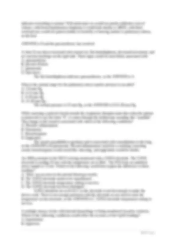 NBRC Exam, Part I: Patient Assessment - Respiratory Therapy Practice ...