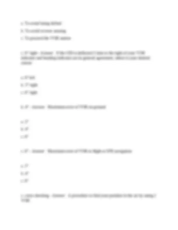 PPL NAV Questions and Answers: Understanding VOR and ADF Systems ...